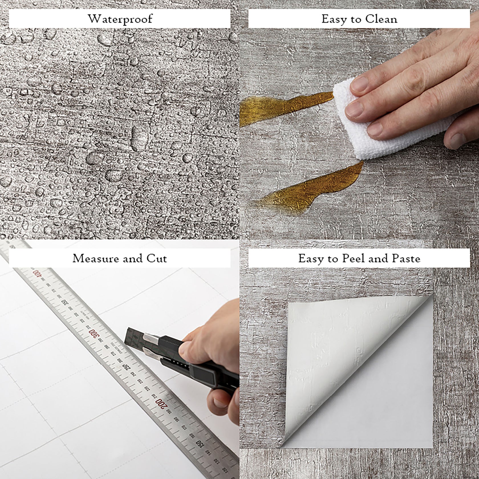 Textured Metallic Silver Paper – Very Berry Sticker